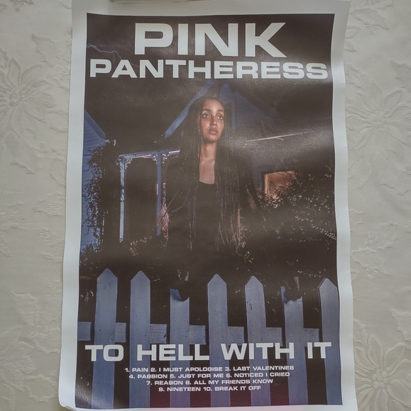 Pink Pantheress | Art | Pink Pantheress Canvas Poster | Poshmark